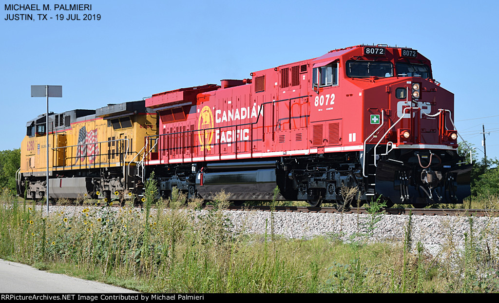CP 8072 and UP 6280
